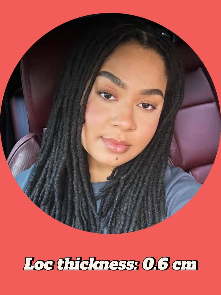 4 Inch Loc Extensions Human Hair Bundles – Premium Quality, Natural ...