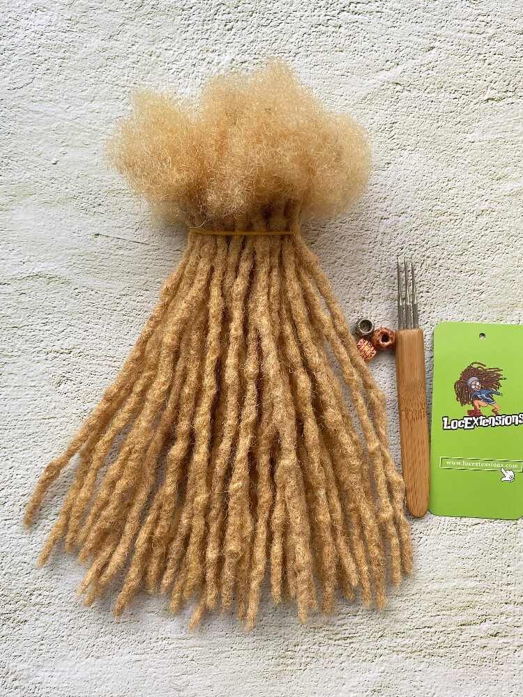 Shop Online Best Human Hair Loc Extensions-Completely Handmade