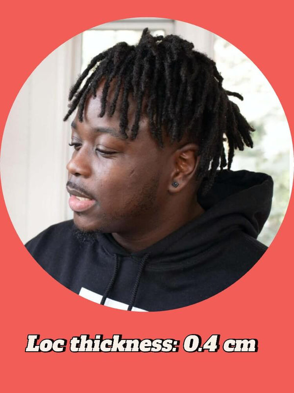 Buy Anwi Textured Interlocked Human Hair Loc Extensions in Natural ...