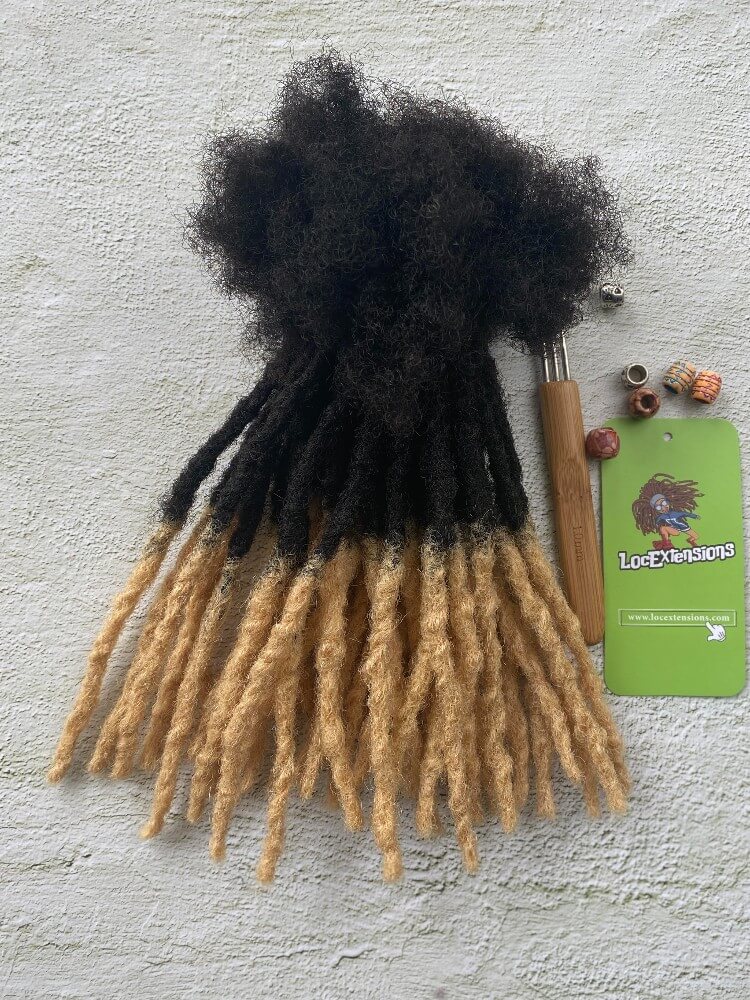 Shop Online Best Human Hair Loc Extensions-Completely Handmade
