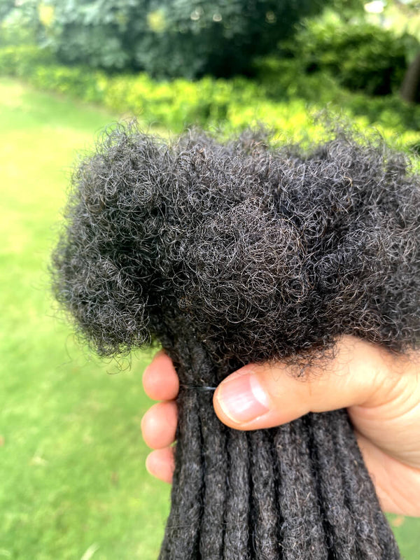 Buy 8 Inch 100% Human Hair Dreadlock Extensions for Men/Women ...